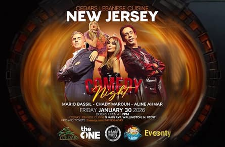Eveenty - Tickets for Comedy Night by Mario Bassil, Chady Maroun ...